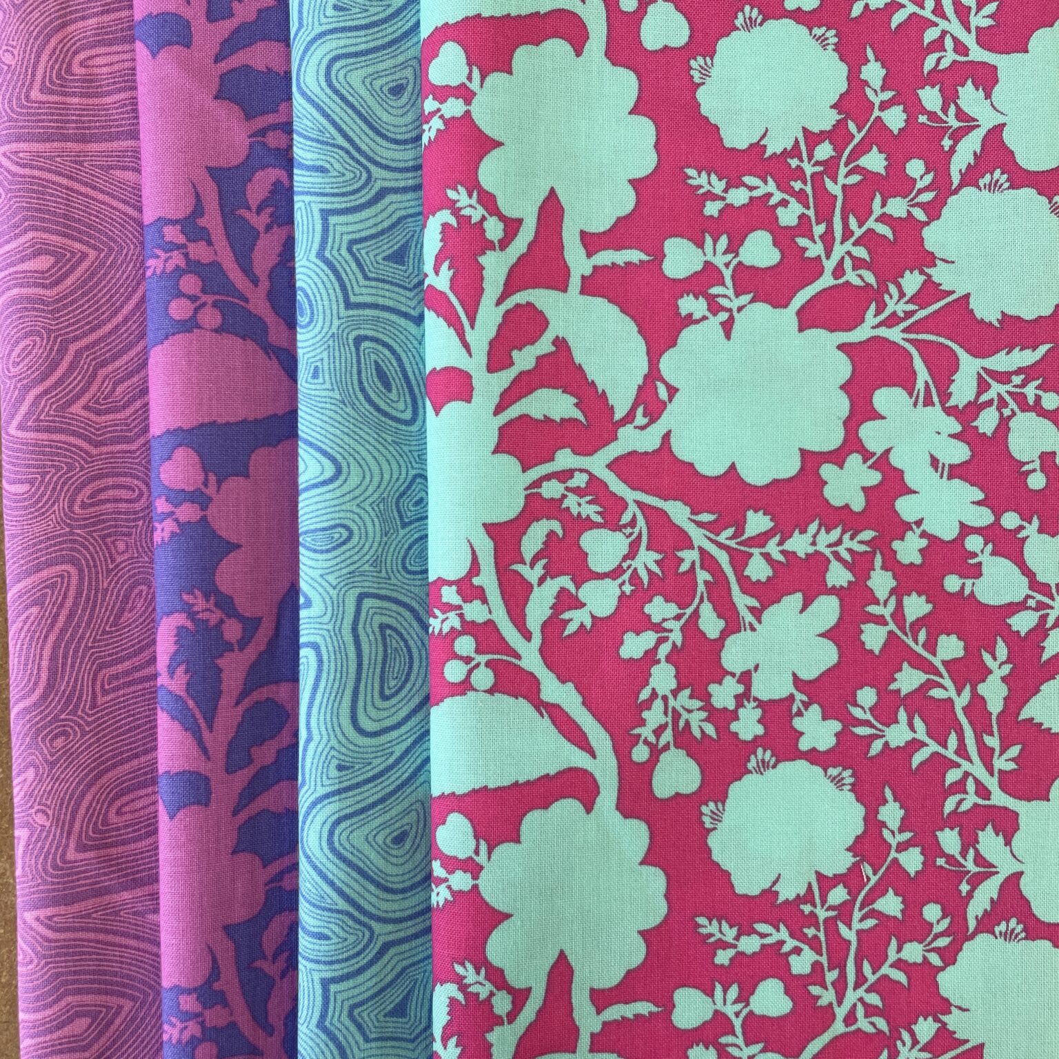Tula Pink – Wildflower – 4 fat quarters – 100% cotton – L & C Fabrics